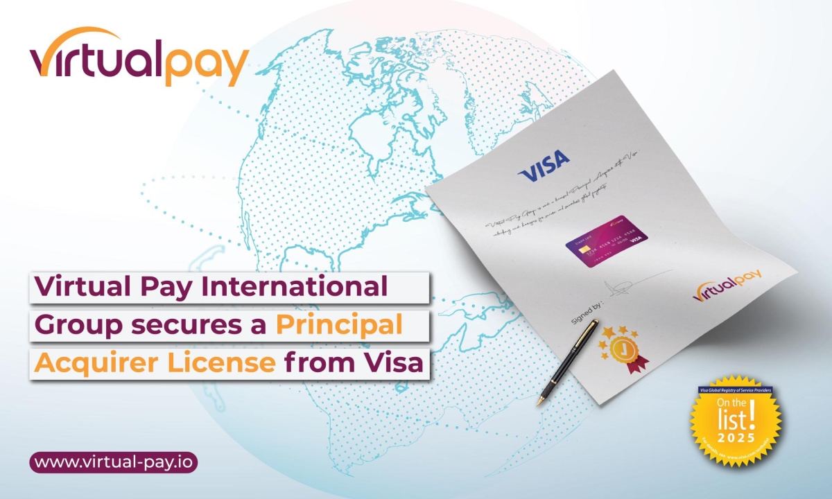 Virtual Pay Group Secures Visa Principal Acquirer License - Financial ...